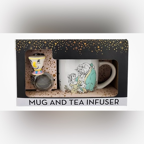 Disney | Other | Disney Princess Beauty And The Beast Belle Mug And Tea ...